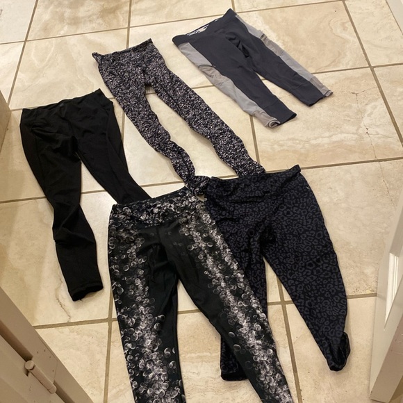 Pants & Jumpsuits | 7 Pair Of Leggings Bundle Including Lululemon And ...